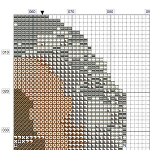 Danny Glover as Henry Sherman Modern Cross Stitch Pattern/ the - Etsy