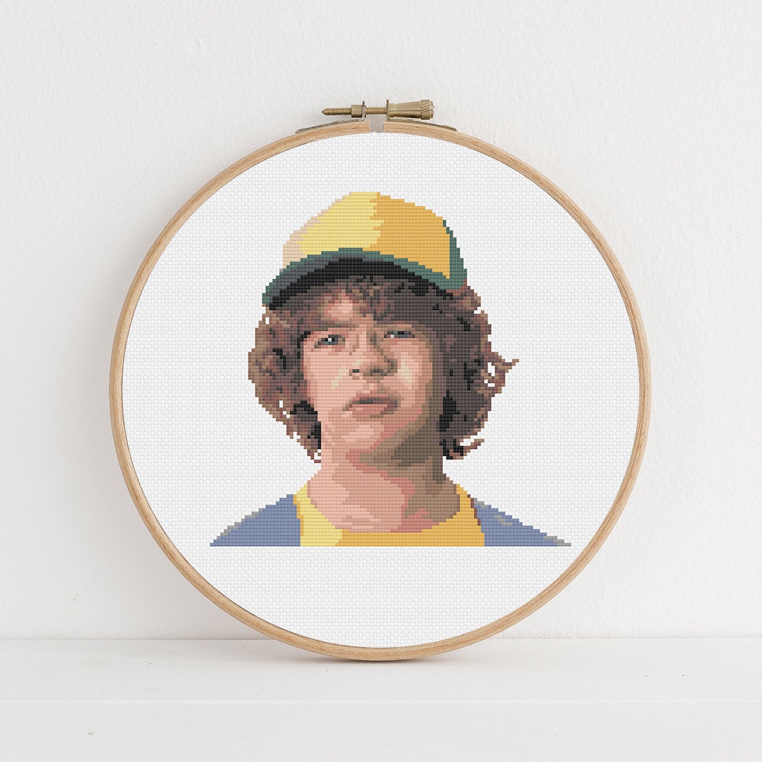 Dustin Henderson / Stranger Things Counted Cross Stitch Pattern ...