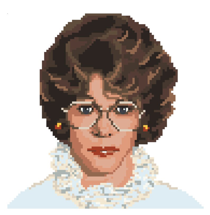 Jane Fonda as Judy Bernly in 9 to 5 Funny Cross Stitch - Etsy