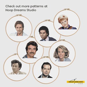 Miami Vice Modern Cross Stitch Pattern Featuring Rico Tubbs and Sonny ...