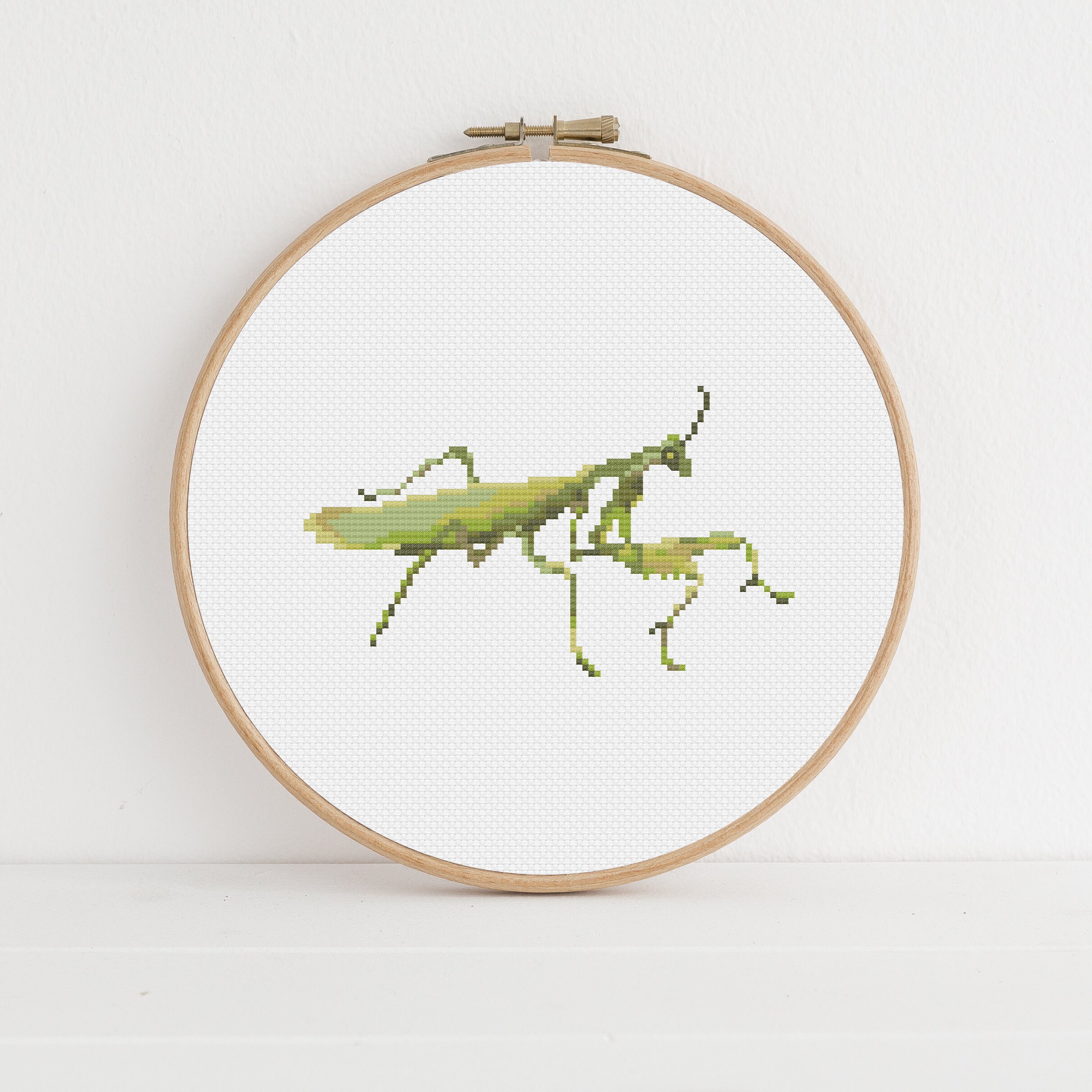 Tutorials Sewing & Needlecraft Embroidery Praying Mantis Embroidery ...