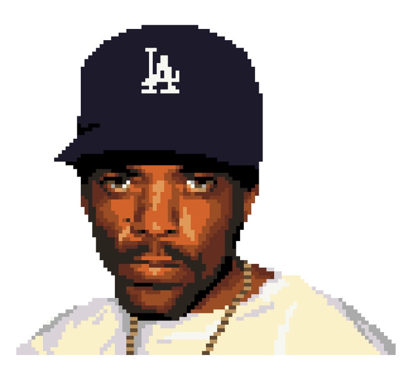 Ice-t Counted Cross Stitch Pattern: Instant Digital Download - Etsy