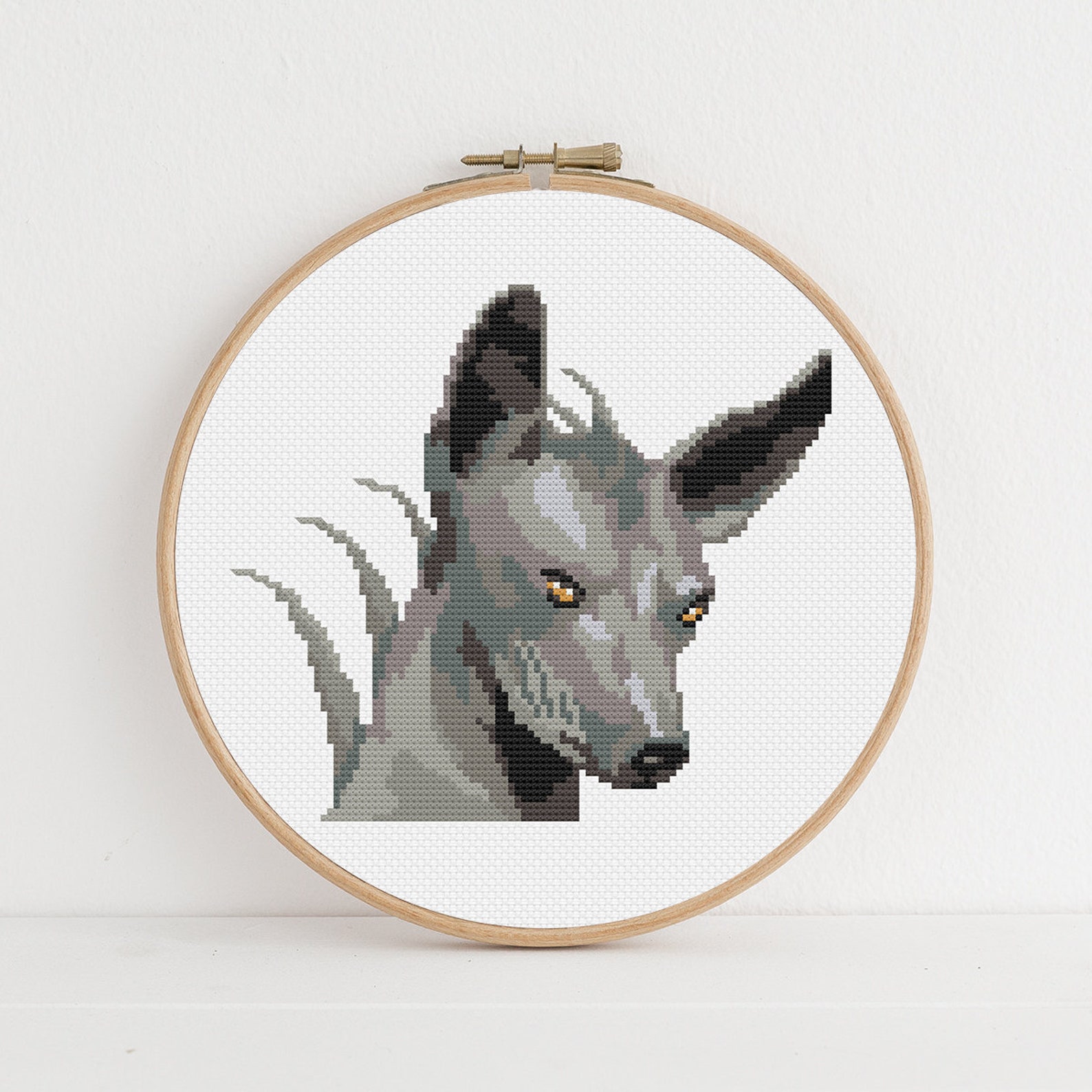 Chupacabra Modern Cross Stitch Pattern: Instant Digital | Etsy