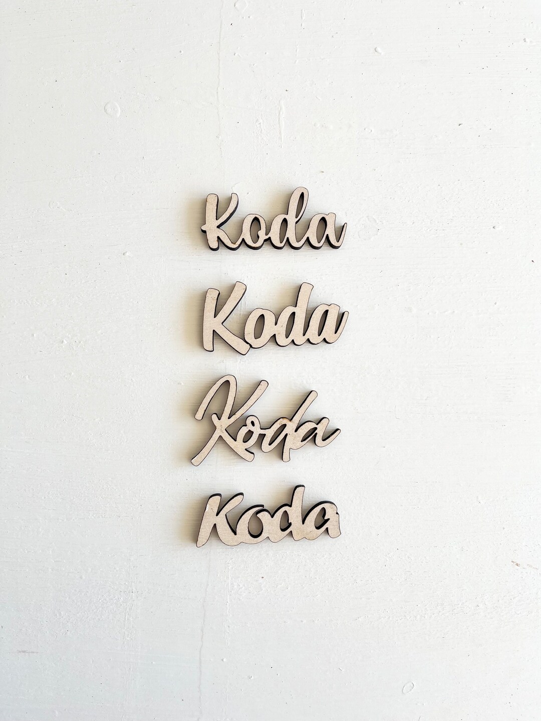 Custom Name Cut Out/name Acrylic Wooden Name - Etsy