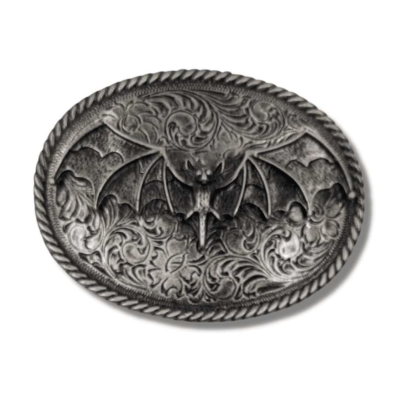 Bat Buckle Belt - Etsy