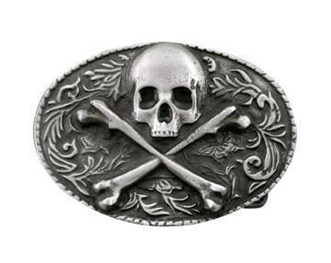 Bones Belt Buckle Solid Brass (belt Not Included) - Etsy