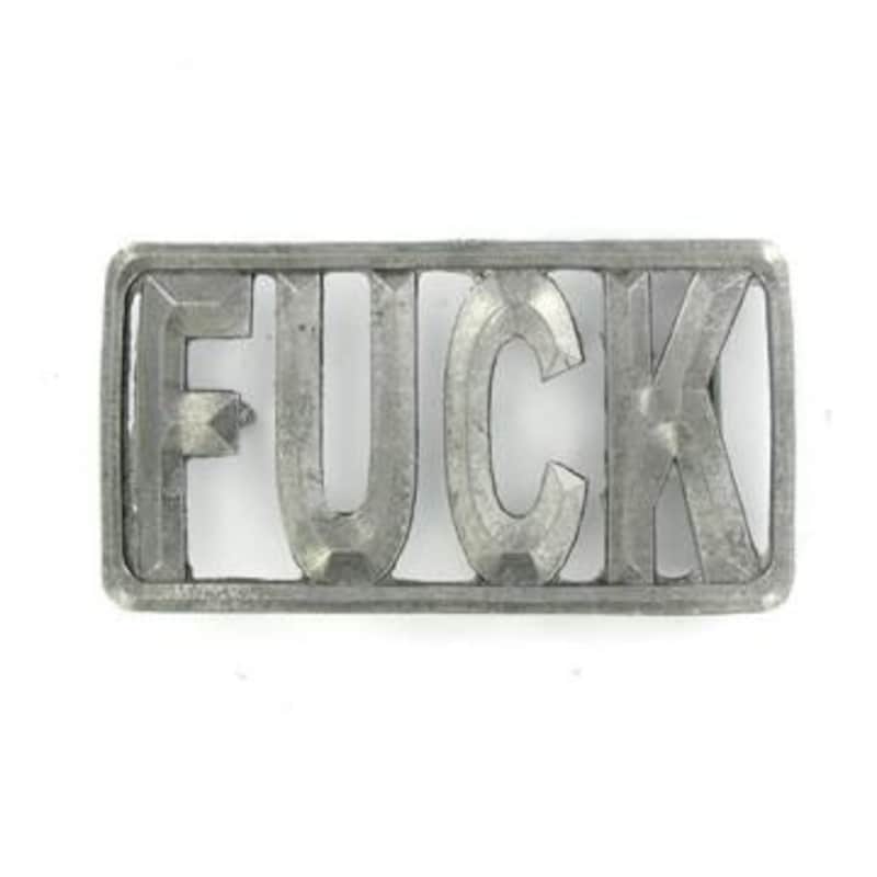 Custom Cut Out Belt Buckle - Etsy