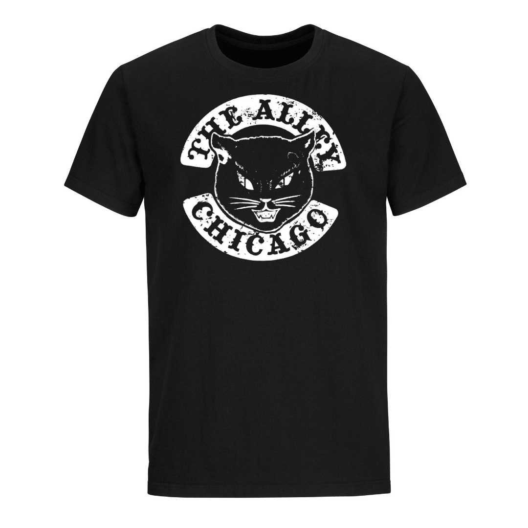 The Alley Black Cat Logo Tshirt - Etsy
