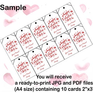 PRINTABLE Valentines Day Gift Tag for Teachers/thank You Berry Much ...