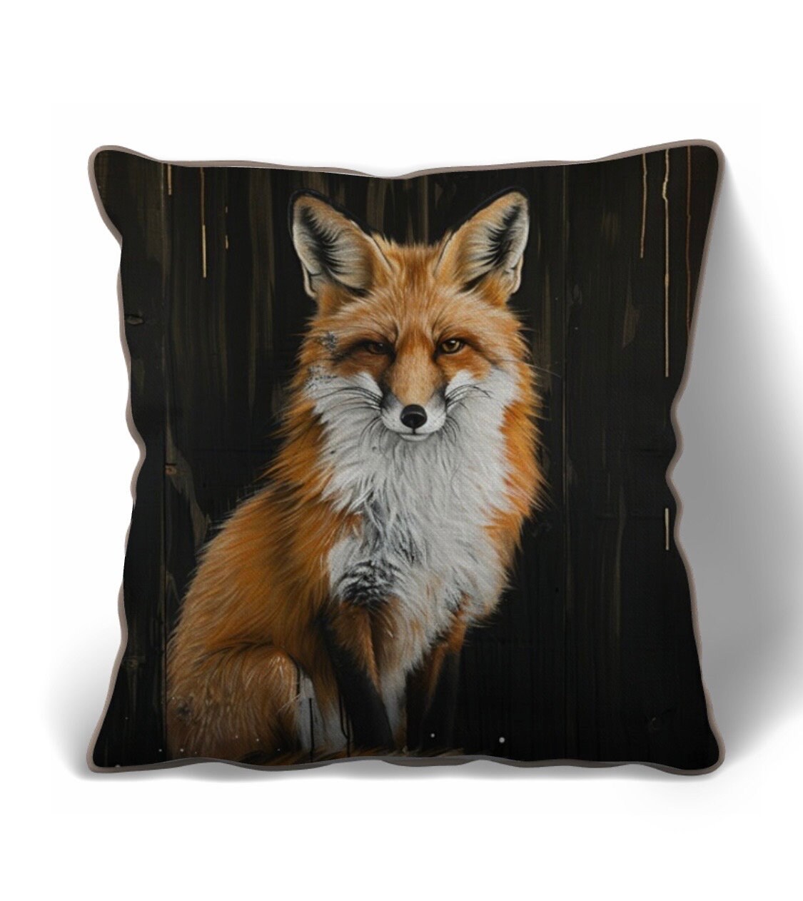 Antique Fox Panting Digital Print/rustic Fox Printable Wall Art/vintage ...