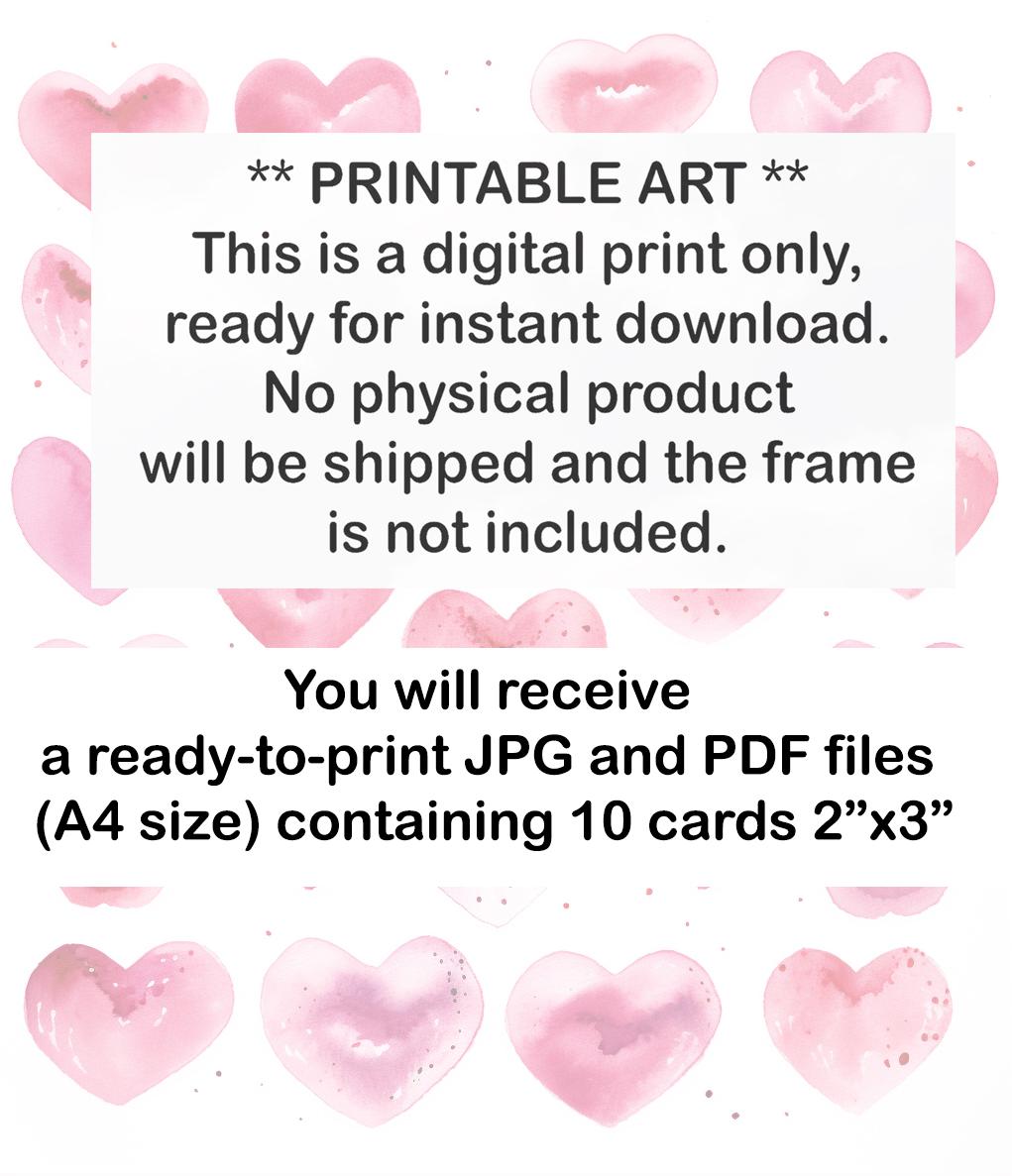 PRINTABLE Valentines Day Gift Tag/chip Chip Hooray Valentines Day Gift ...