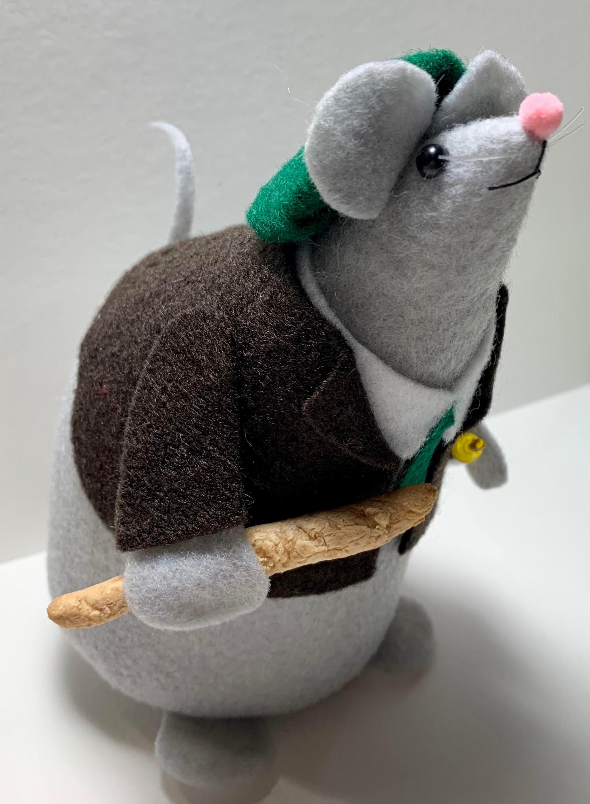 PDF Pattern and Instructions for Felt French Mouse, Digital Download ...