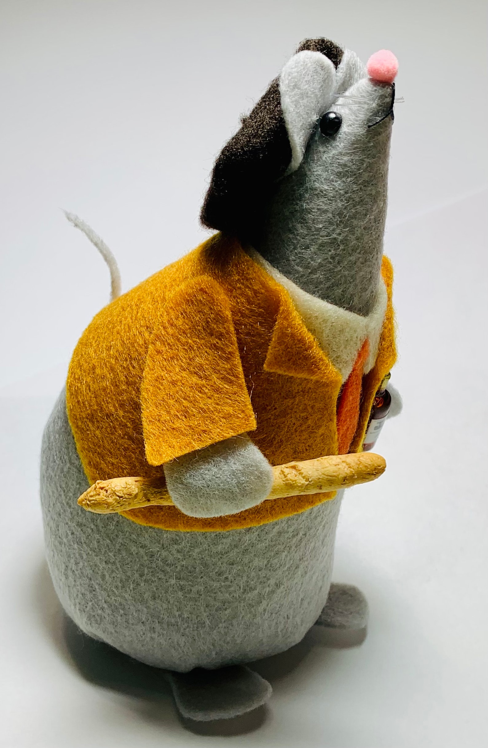 Handmade French Mouse With Natural Lavender, Felt, Craft, Home Decor ...