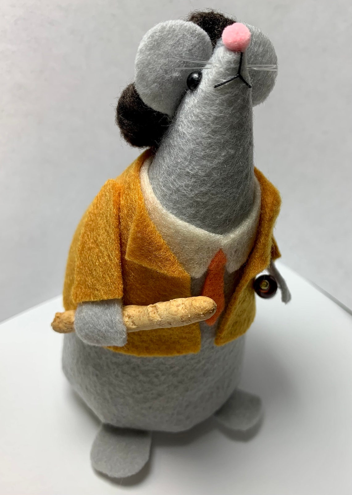 PDF Pattern and Instructions for Felt French Mouse, Digital Download ...