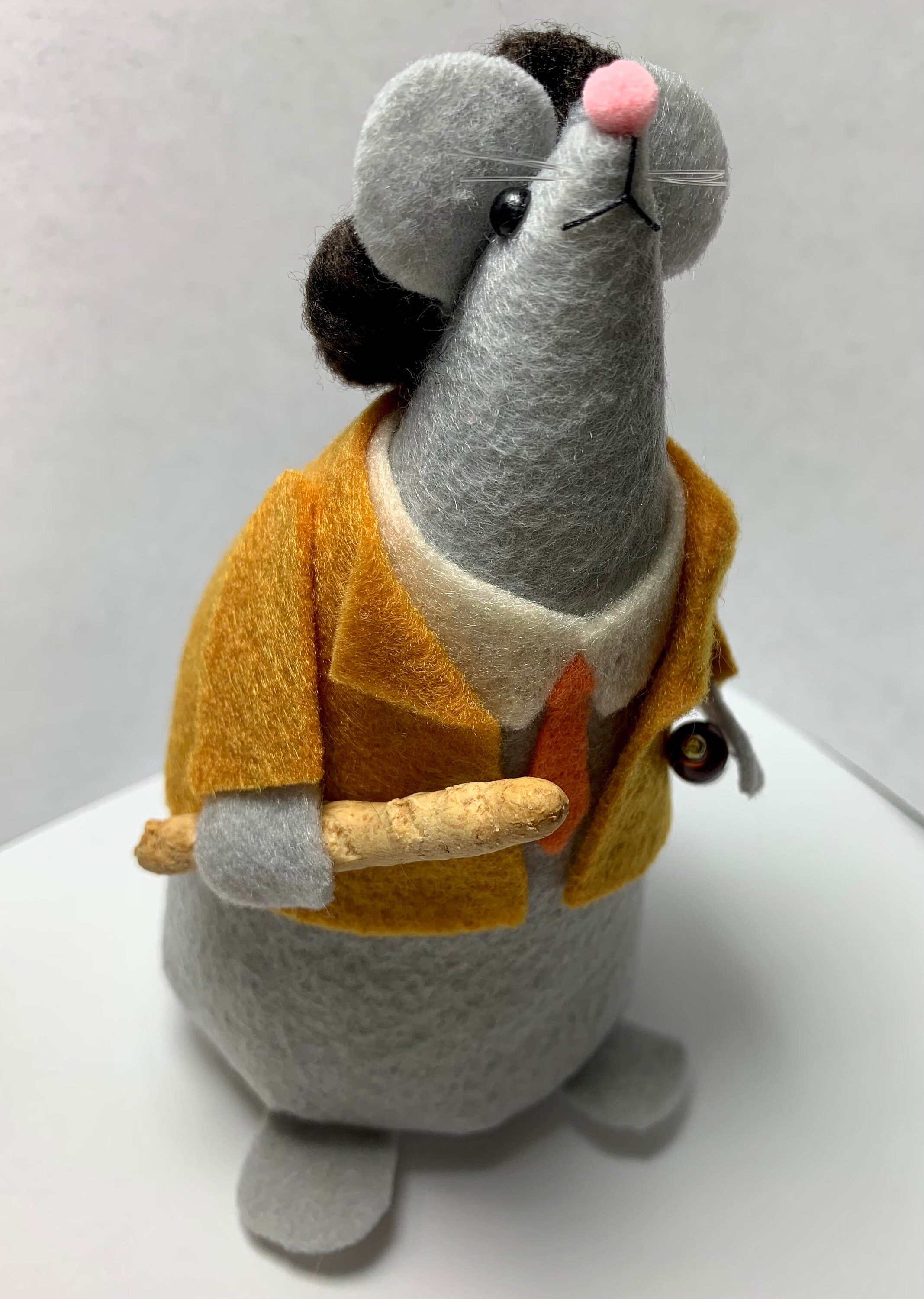 PDF Pattern and Instructions for Felt French Mouse, Digital Download ...