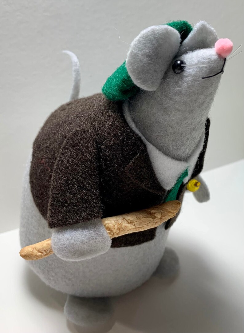 Handmade French Mouse With Natural Lavender, Felt, Craft, Home Decor ...