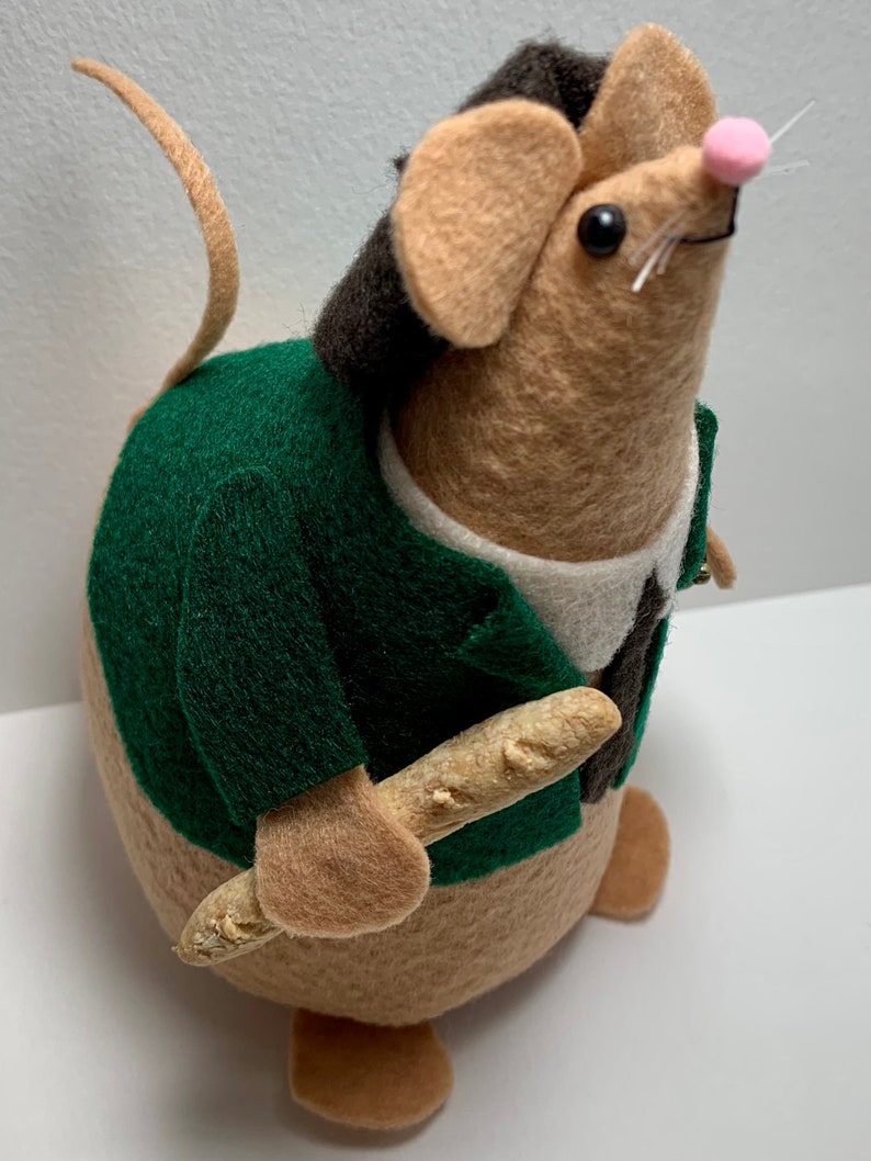 PDF Pattern and Instructions for Felt French Mouse, Digital Download ...