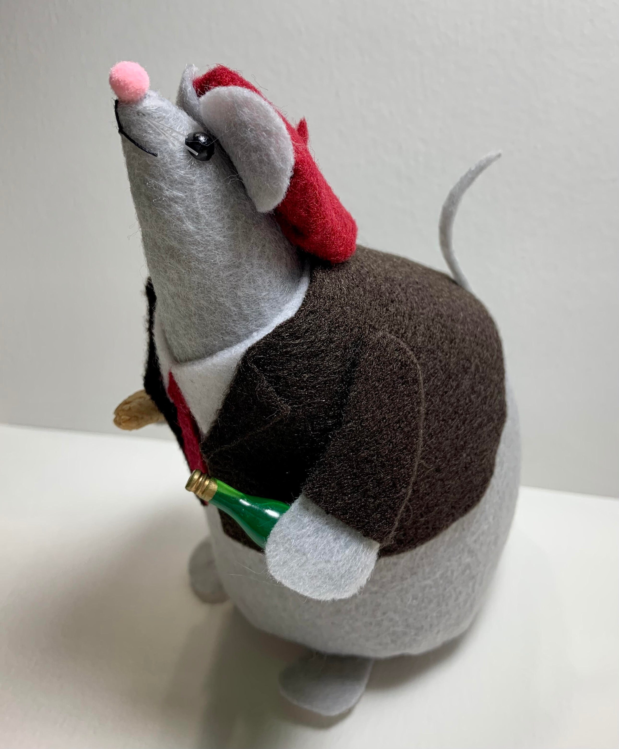 PDF Pattern and Instructions for Felt French Mouse, Digital Download ...