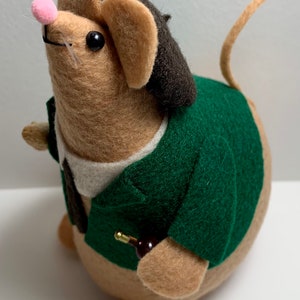 PDF Pattern and Instructions for Felt French Mouse, Digital Download ...