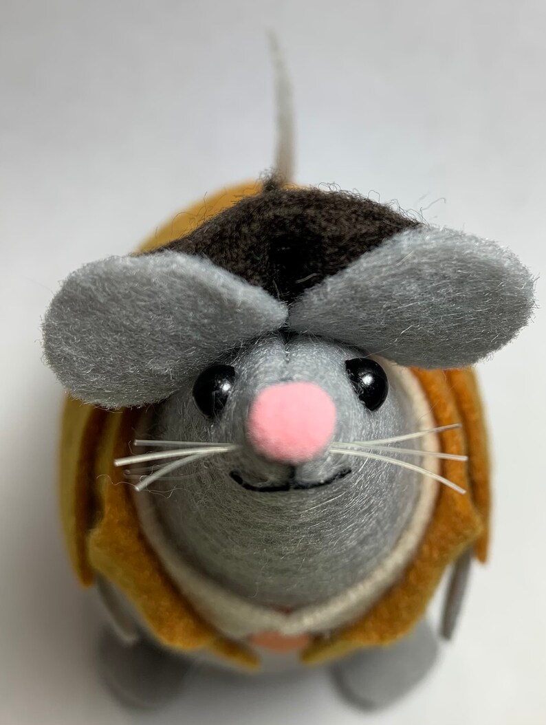 PDF Pattern and Instructions for Felt French Mouse, Digital Download ...