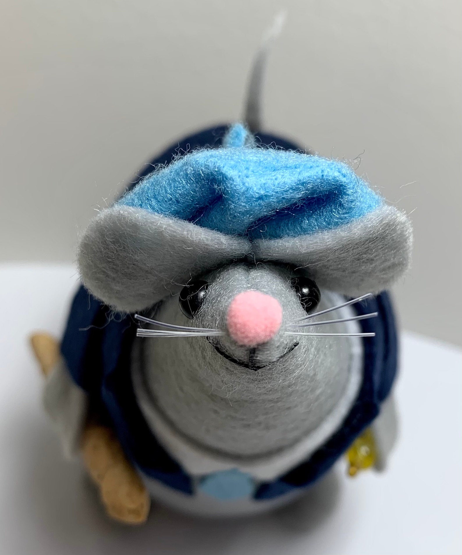 Handmade French Mouse With Natural Lavender, Felt, Craft, Home Decor ...