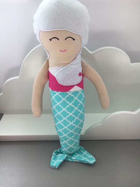 Mermaid Rag Doll Ready to Ship | Etsy