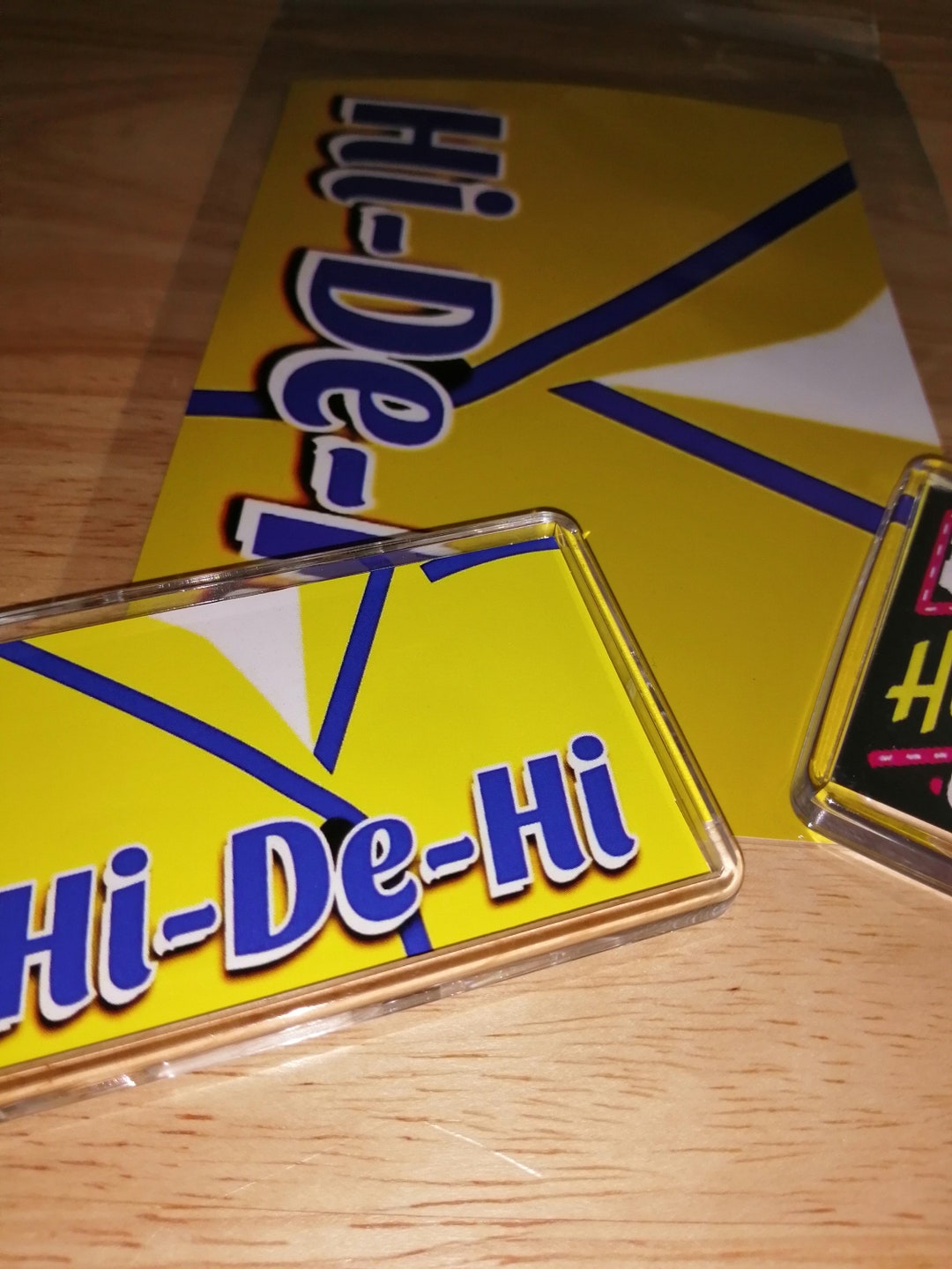 Hi De Hi Gift Set Print , Fridge Magnet & Double Sided Keyring - Etsy