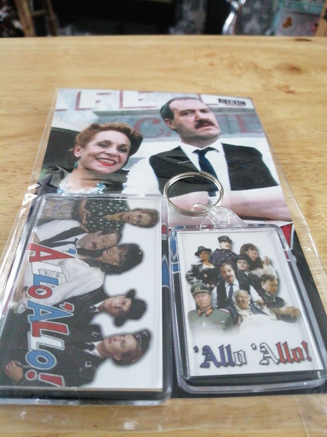 Allo Allo Gift Set Print , Fridge Magnet & Double Sided Keyring - Etsy