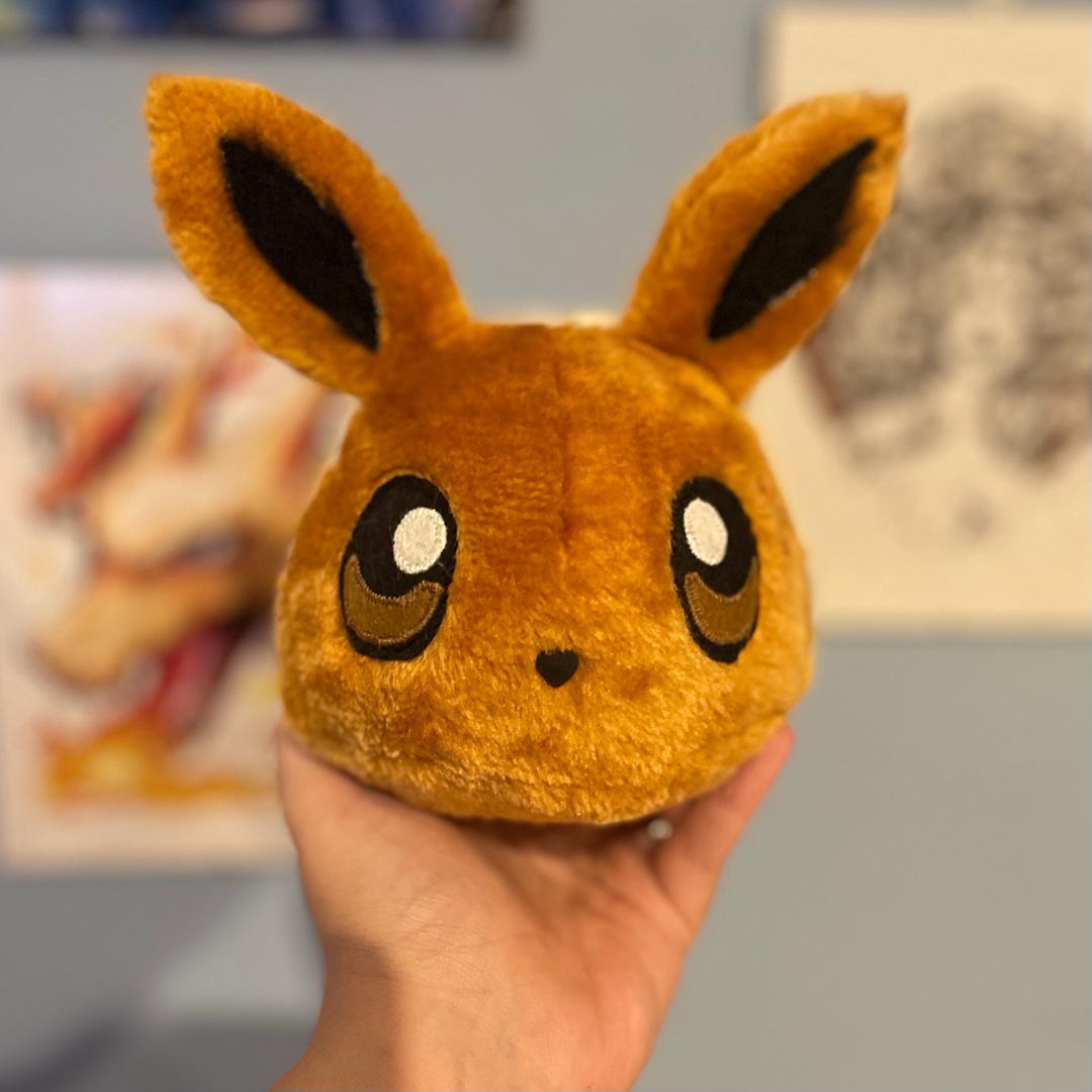 Peluches Blob Head Eevee Inspiración Evoluciones Eeveelutions - Etsy