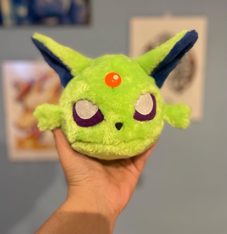 Peluches Blob Head Eevee Inspiración Evoluciones Eeveelutions - Etsy