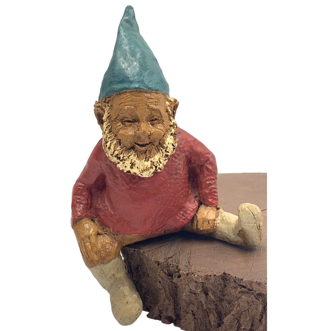Tom Clark Gnome JASON Figurine Shelf Sitter 5 Color Blind Painter Vtg ...