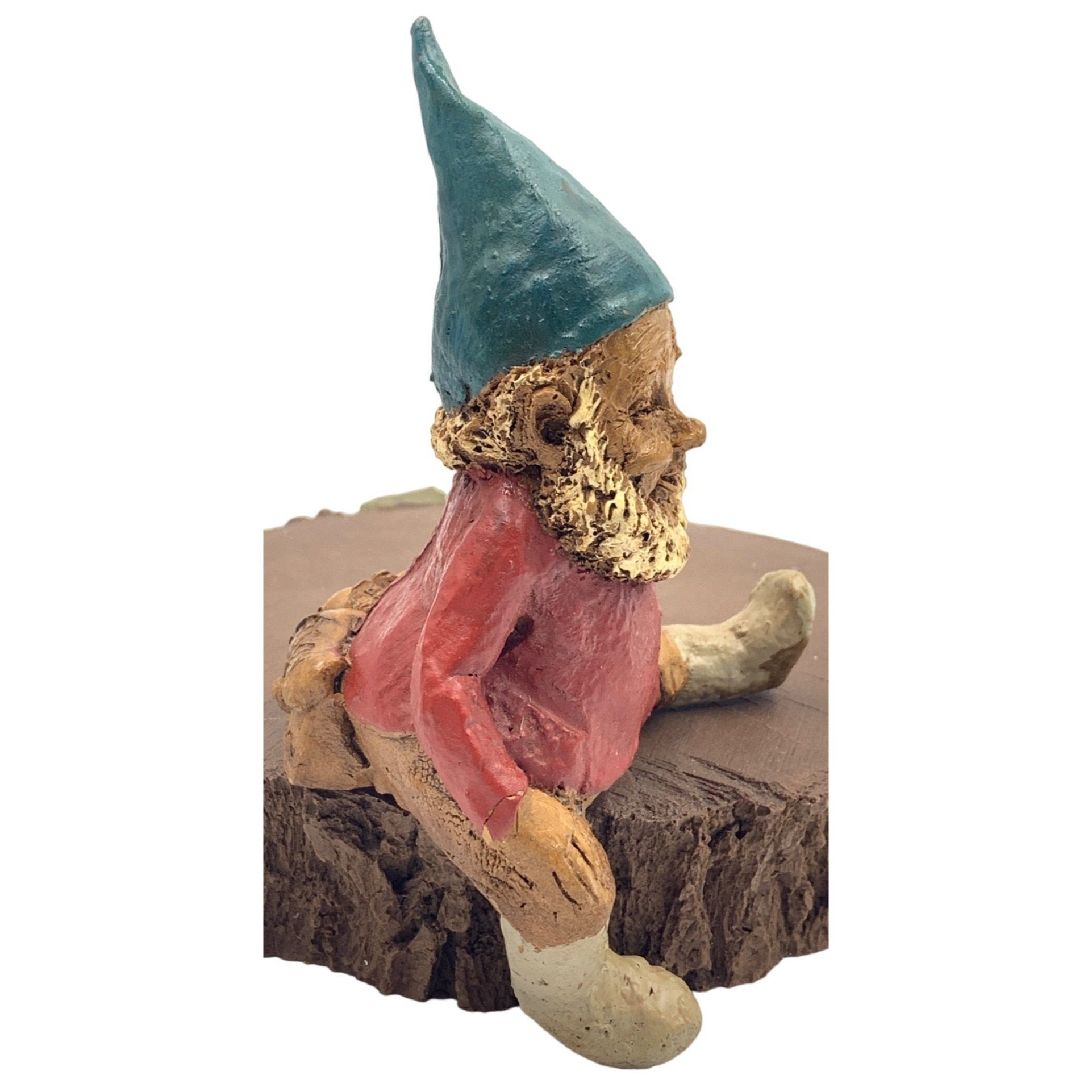 Tom Clark Gnome JASON Figurine Shelf Sitter 5 Color Blind Painter Vtg ...