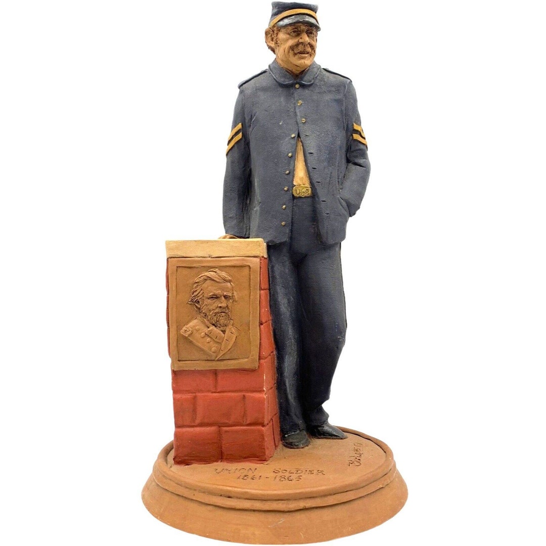 Tom Clark Civil War UNION SOLDIER Figurine 7 Corporal 1987 COA Vintage ...