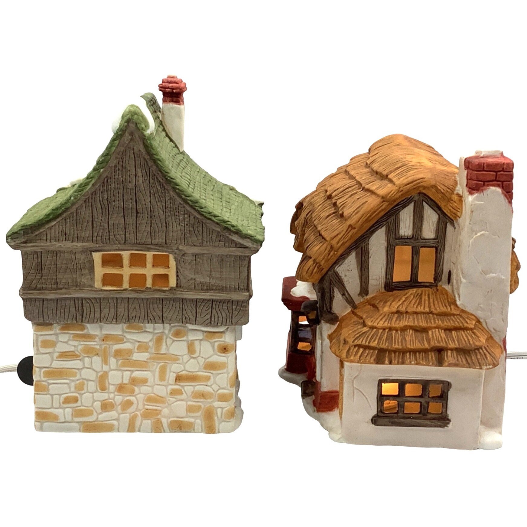 Dept 56 Dickens Village Lot Bean & Son Smithy Green Grocer Original ...