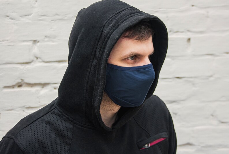 Face Mask Men Washable Nose Wireface Mask With Filter Pocket - Etsy