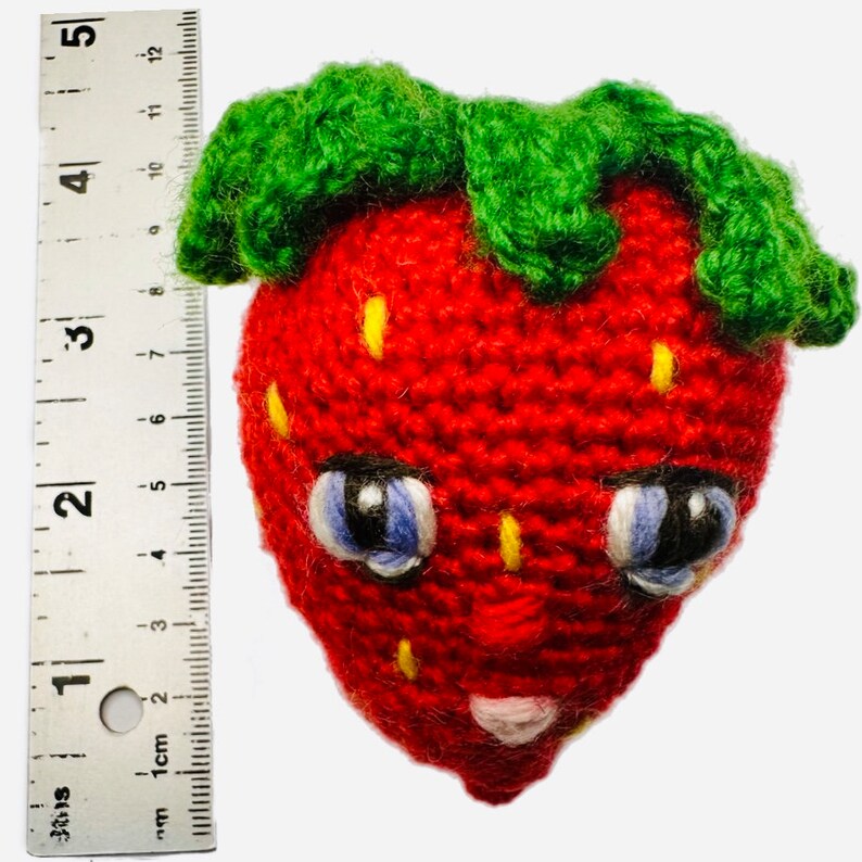 PDF Digital Crochet Pattern Strawberry, Beginner Pattern Download ...