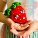 PDF Digital Crochet Pattern Strawberry, Beginner Pattern Download ...