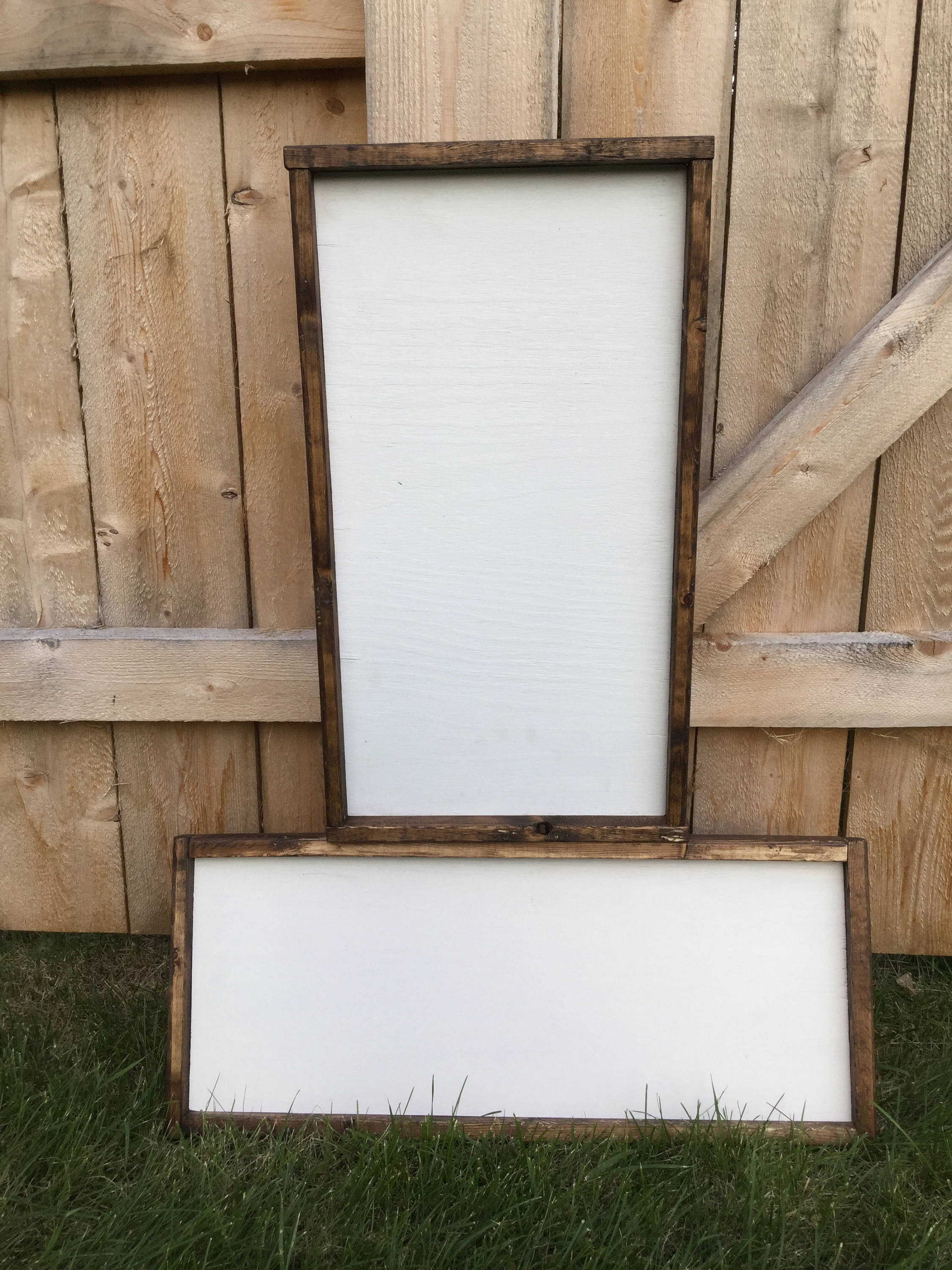 Blank Wooden Signs-set of 2 10 by 24 Blank Diy | Etsy