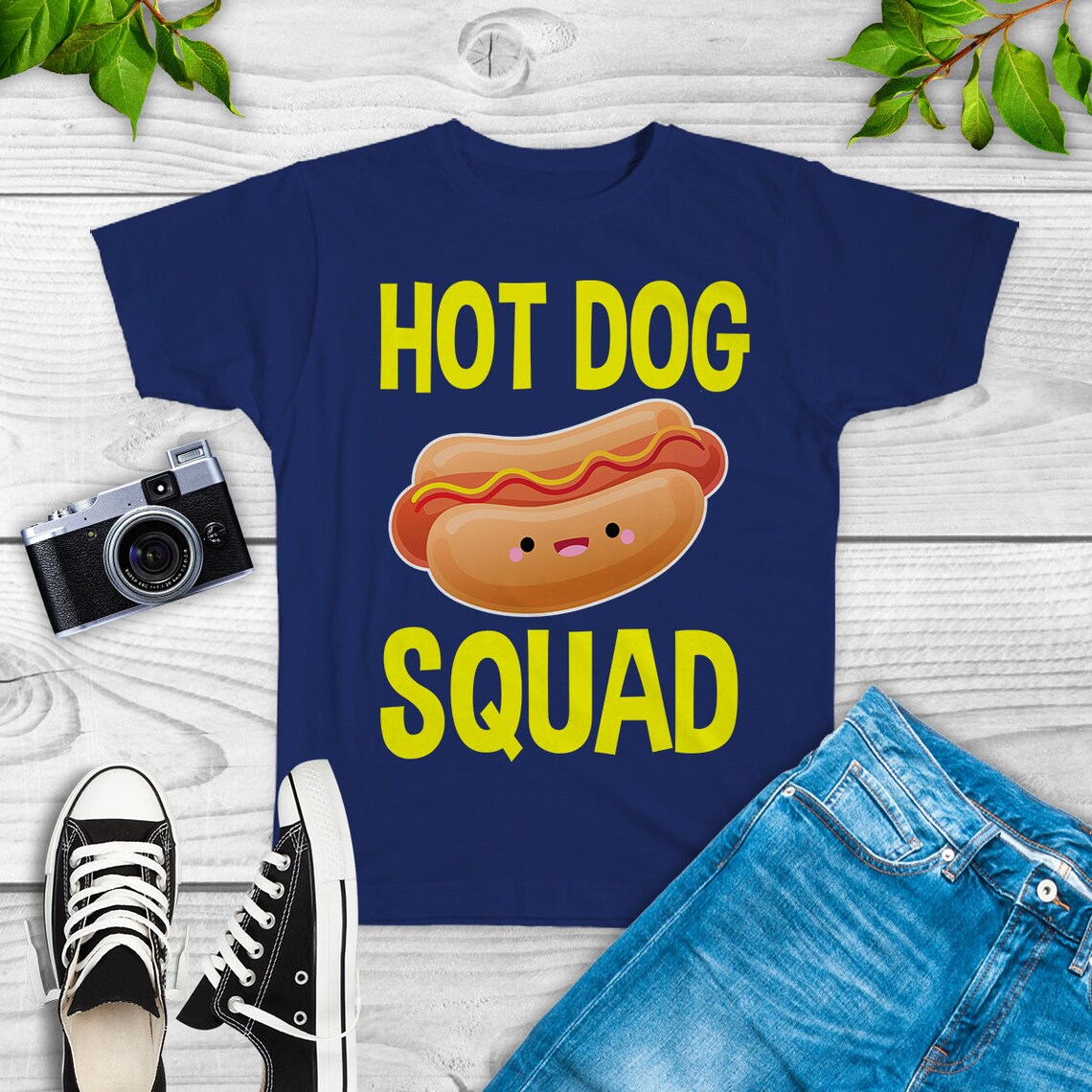 HOT DOG SQUAD Shirt Hot Dog Shirt Hot Dog Gifts Hot Dog | Etsy