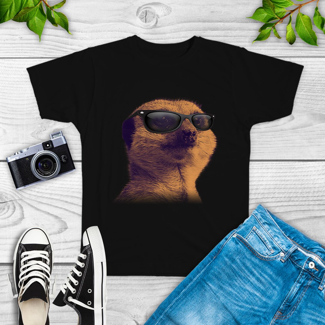 Meerkat Cool Shades Shirt, Meerkat Lover Gift, Spirit Animal, Meerkat ...