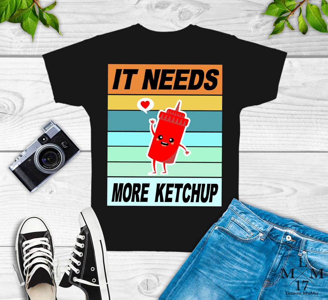 Ketchup Lover Shirt, Funny Ketchup Tee, Cute Ketchup Shirt, Ketchup ...