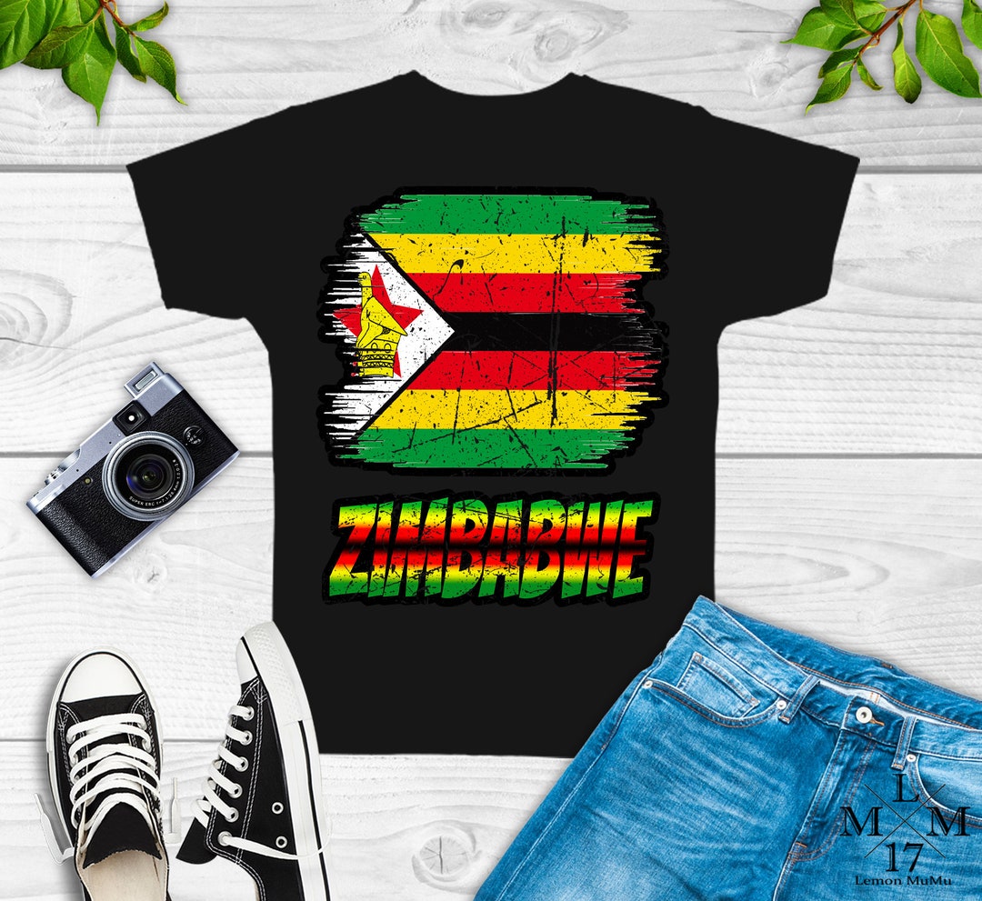 Zimbabwe Shirt, Zimbabwe Flag Shirt, Zimbabwe Gifts, Zimbabwean Shirt ...