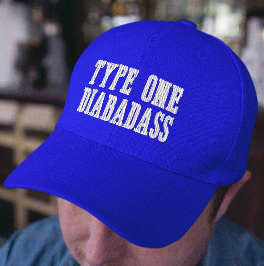 T1D Awareness Hat, EMBROIDERED, Type 1 Diabetes Hat, Diabetes Raise ...