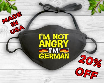 German Flag Face Mask - Etsy