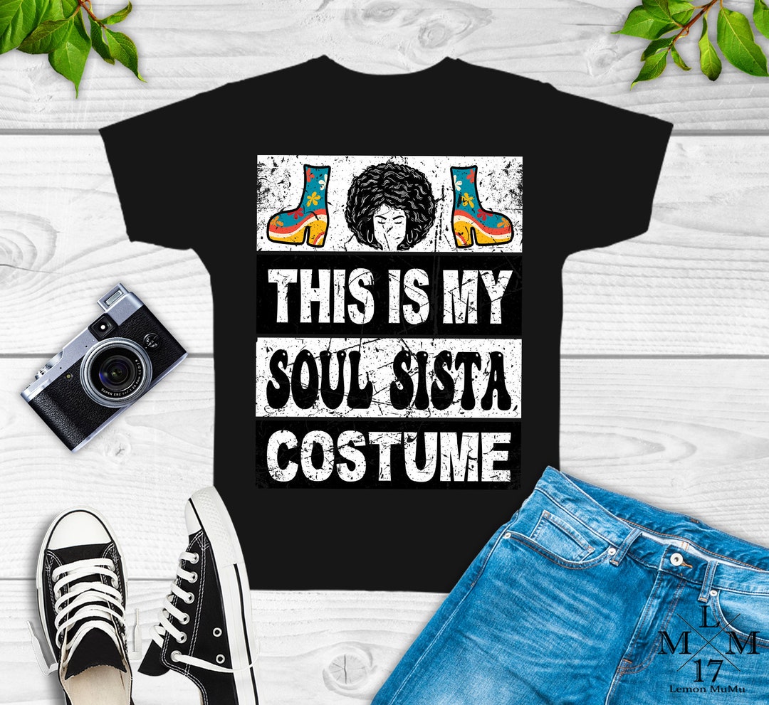 Soul Sista Shirt, Disco Outfits for Women, 70s Disco, Women's, Fitted ...