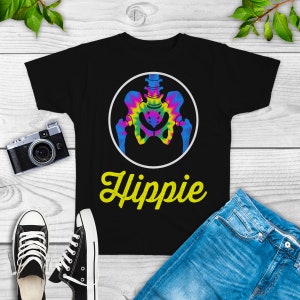 Hippie Hip Replacement Shirt, Hip Surgery Shirt, Surgery Recovery Shirt ...