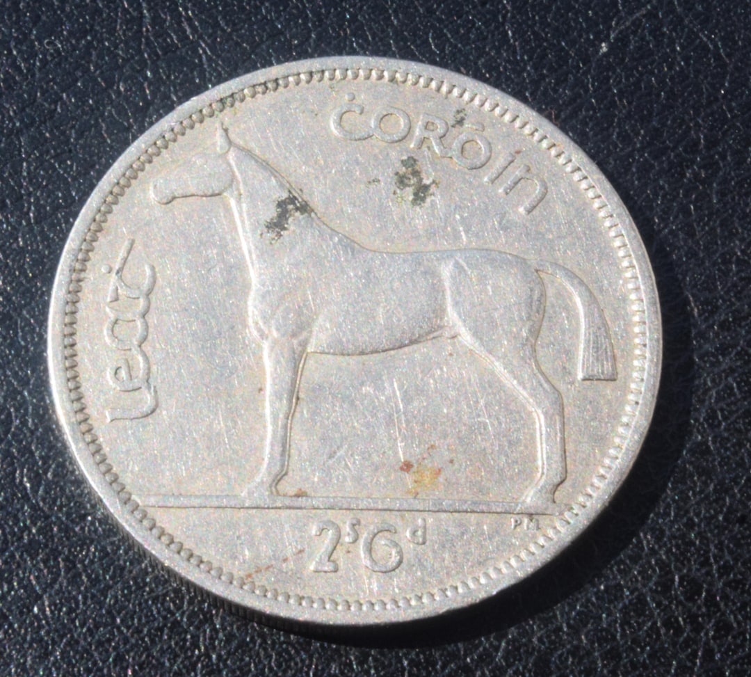 1955 Irish Ireland Half Crown 2/6 EIRE Horse Coin - Etsy
