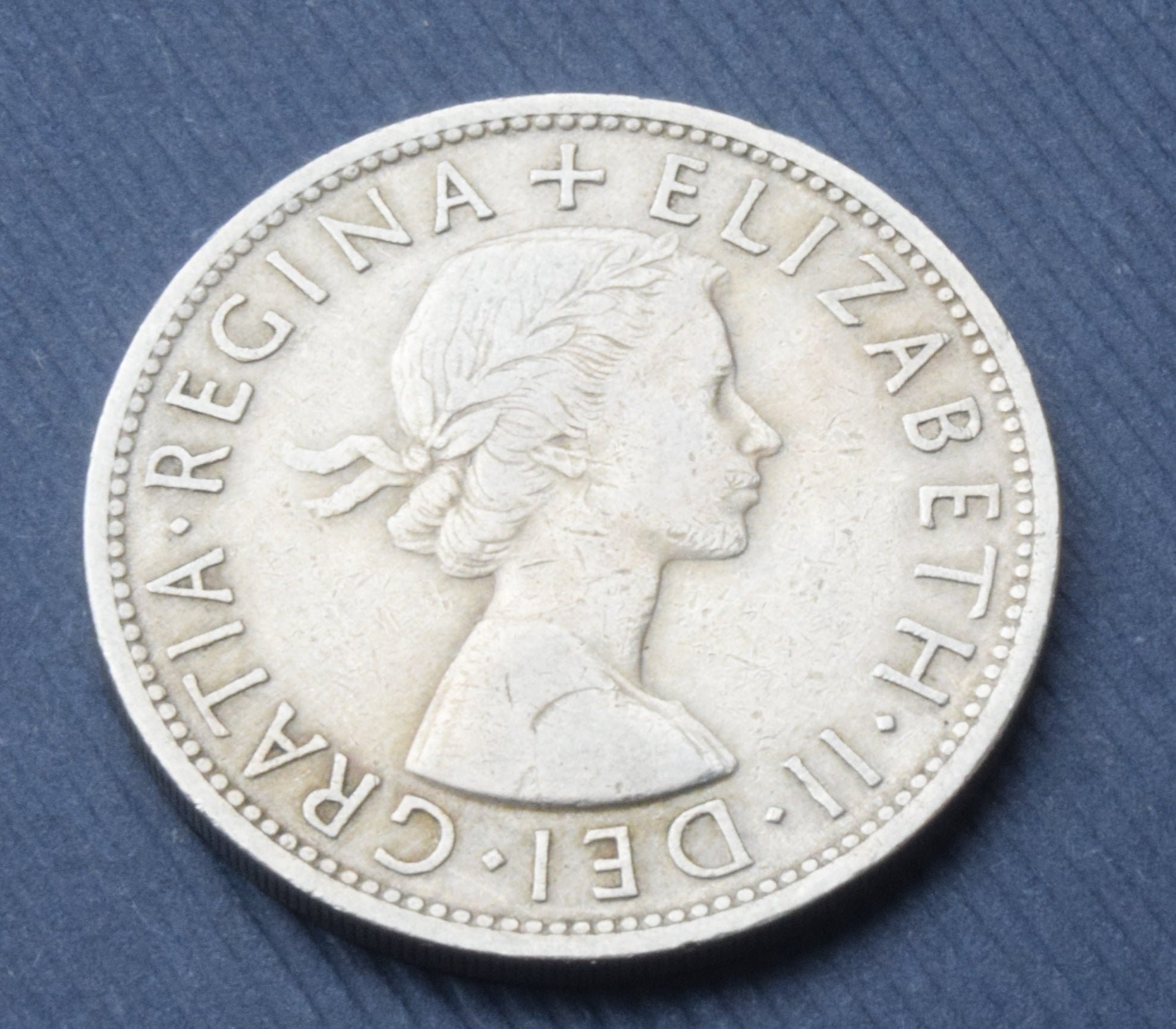 1954 Queen Elizabeth Ii Half Crown Uk Coin - Etsy