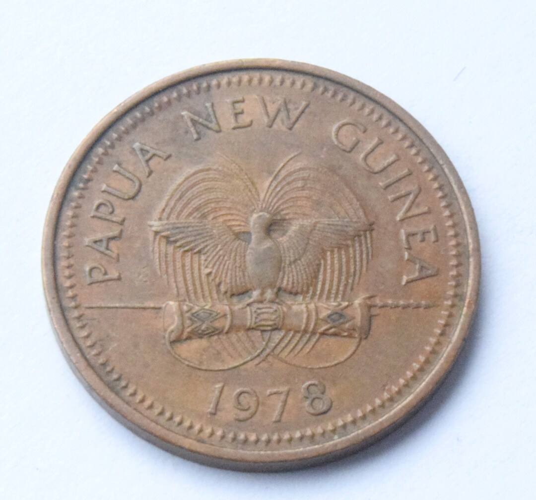 1978 Papua New Guinea 2 Toea Coin - Etsy
