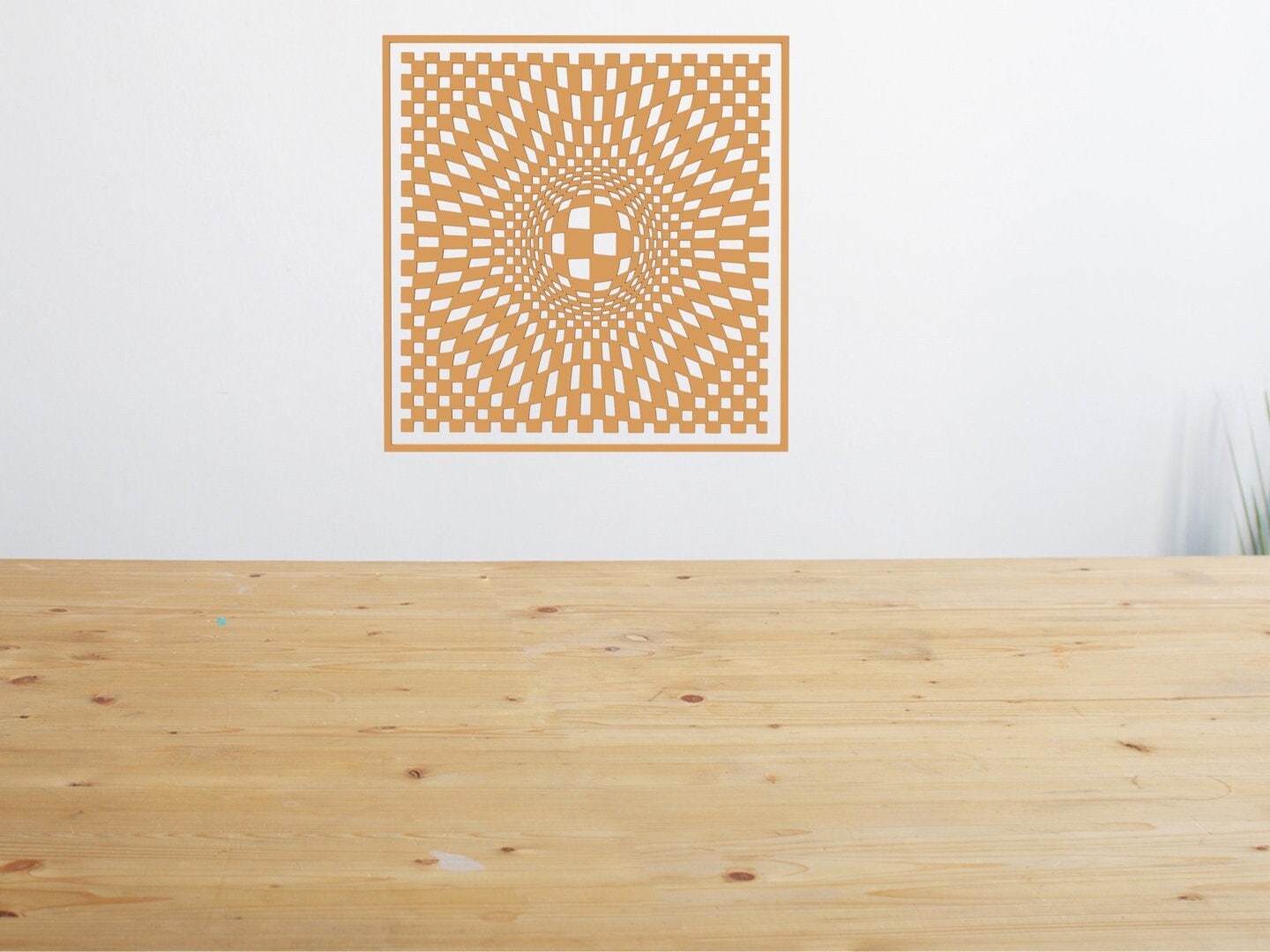 Wall Decor: optical Illusion of Diamonds, Modern Art 3D STL Model for ...